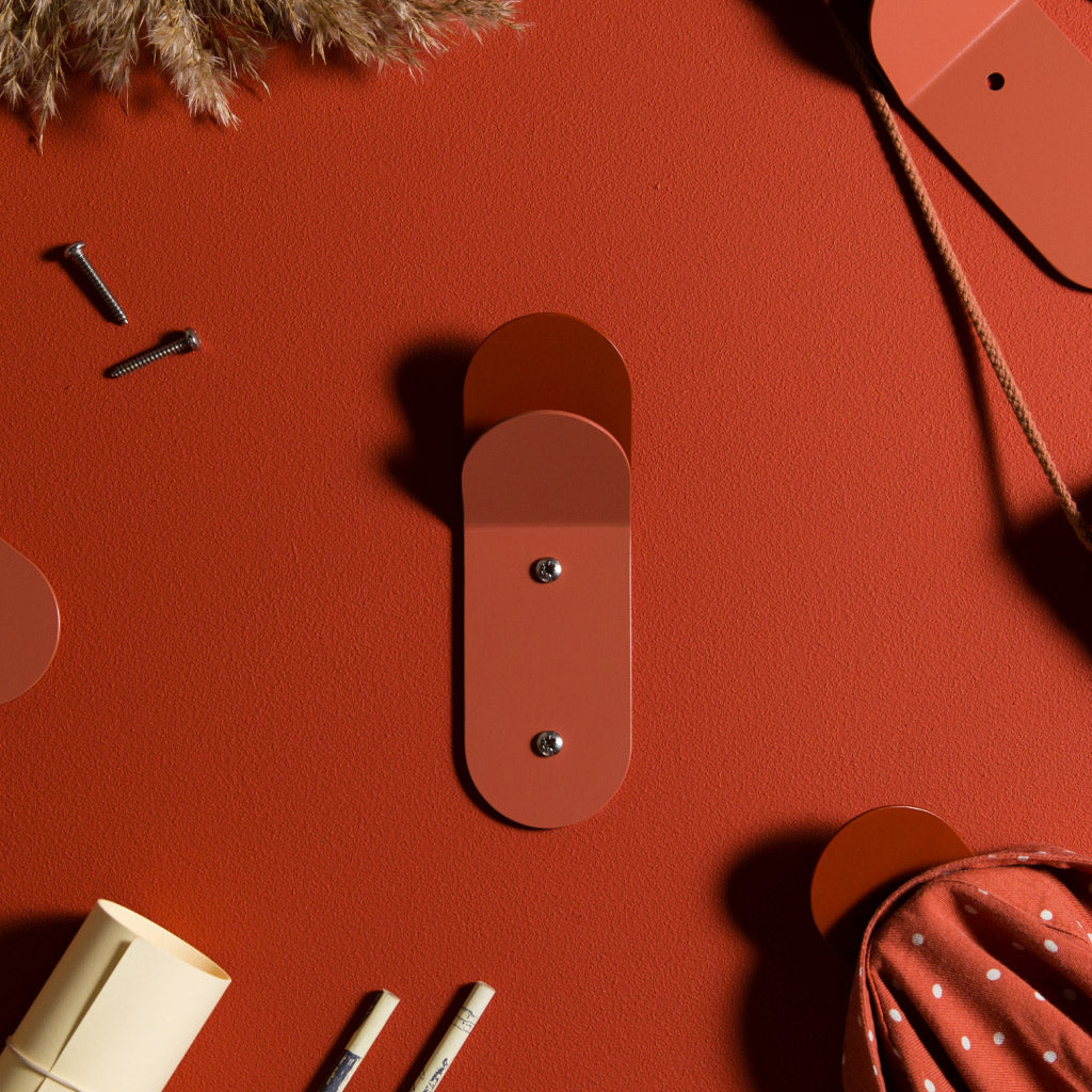 Bubblegum Wall Hook - Terracotta – Popstrukt RSA